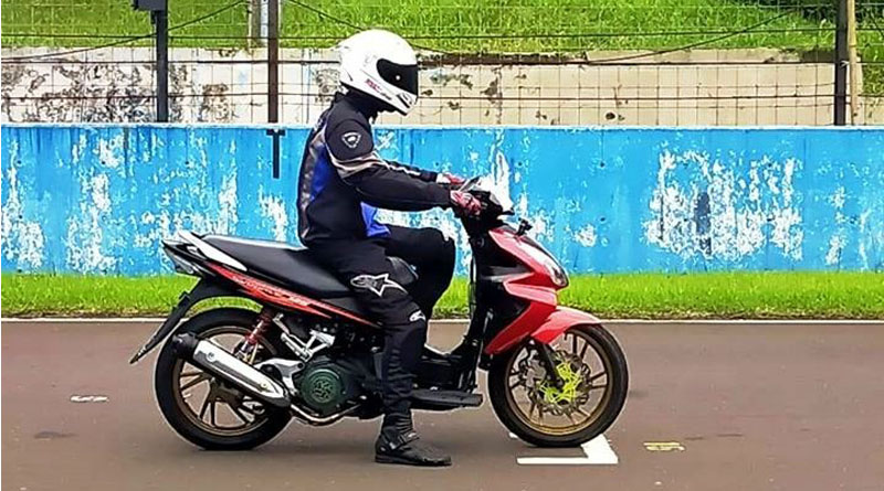 Bro Yogi S2W Raih Podium Fun Race E-Event Bersama Suzuki Skywave 125 cc