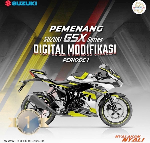 Suzuki GSX Series Digital Modifikasi Periode ke-3 Dibuka Hingga Akhir Maret