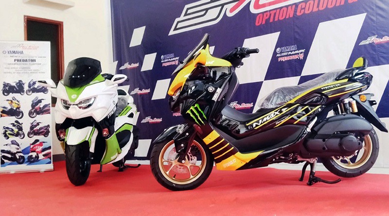 JJ Airbrush Rubah Yamaha Nmax dan All New Nmax 155 Jadi Predator