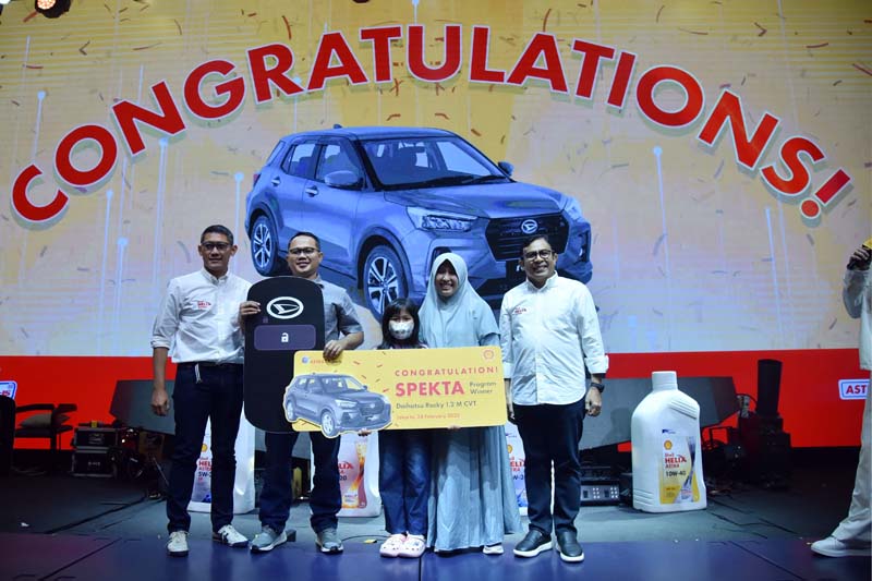 SPEKTA: Shell Helix Astra Penuh Kejutan Umumkan Pemenangny