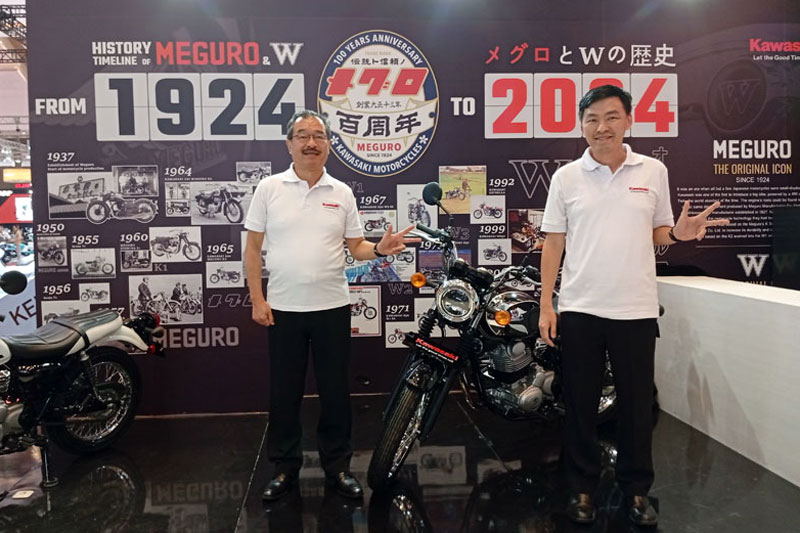 W230 dan MEGURO S1, Motor Ber-Genre Retro dan Klasik di IIMS