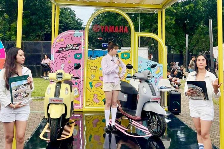 Skutik Skena Fazzio Hybrid Sukses Curi Perhatian Ribuan Gen Z di